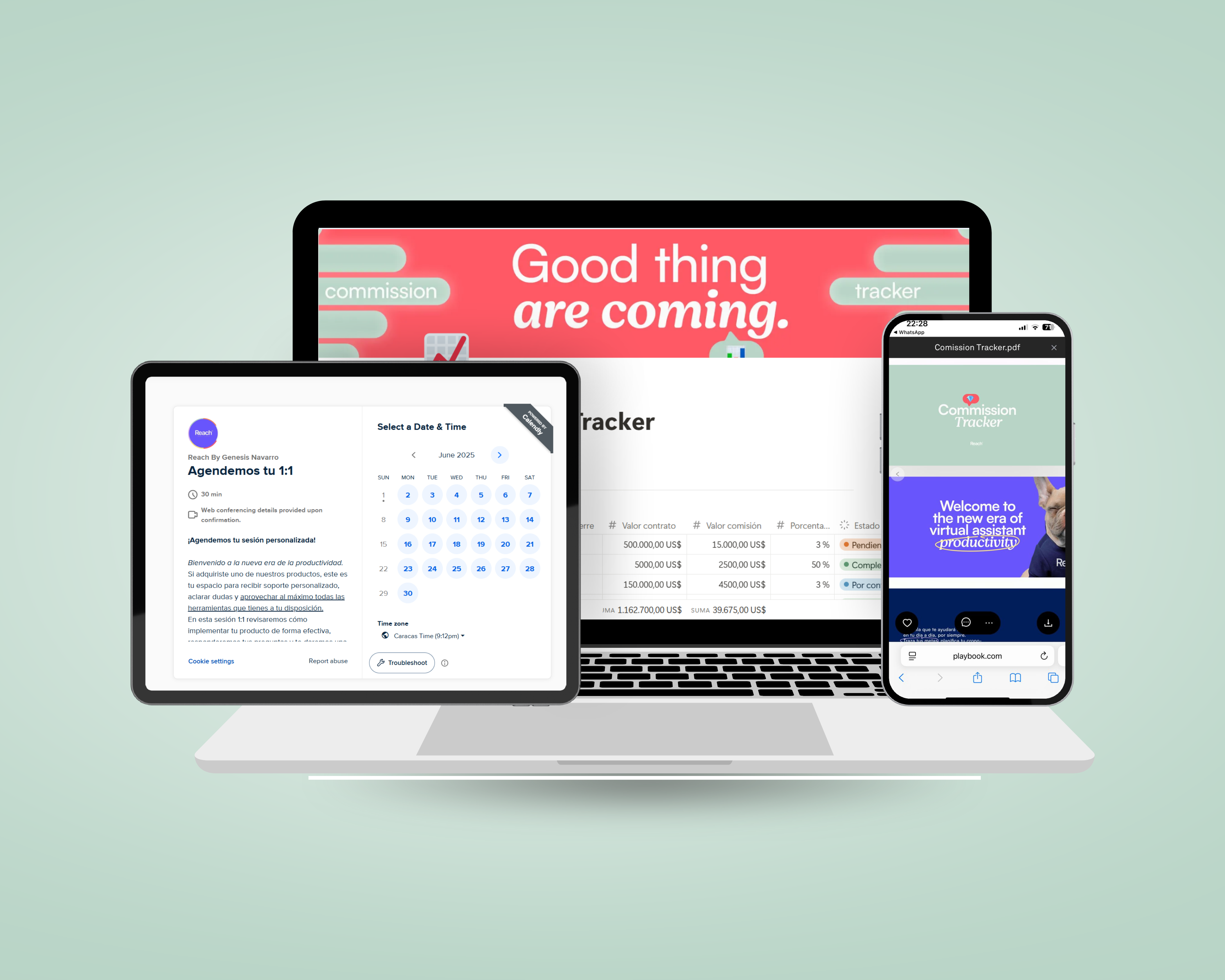 Commission Tracker - Irma Vera | Hotmart