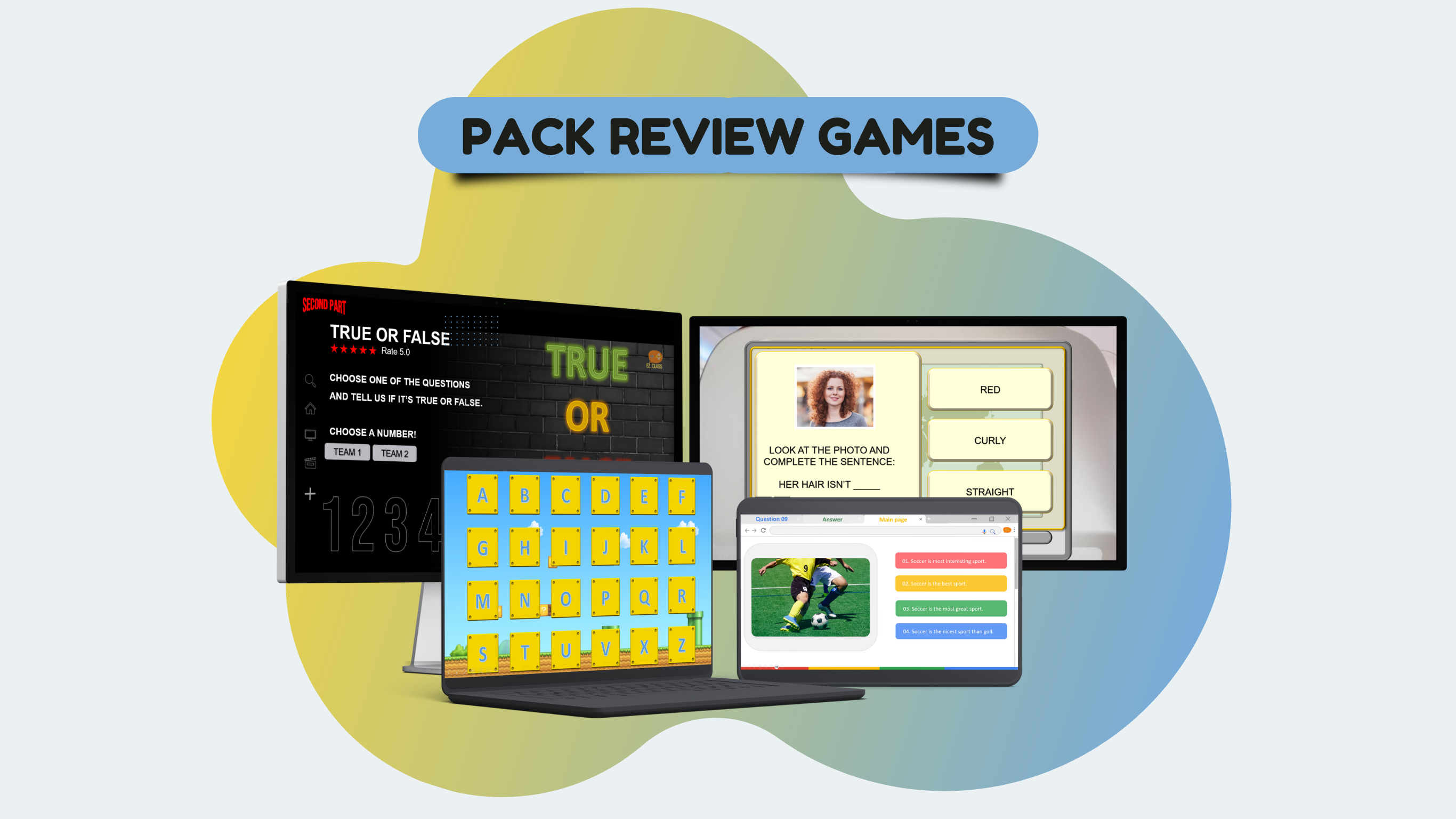 Pack Review Games - Ez Class - Teacher Andressa | Hotmart