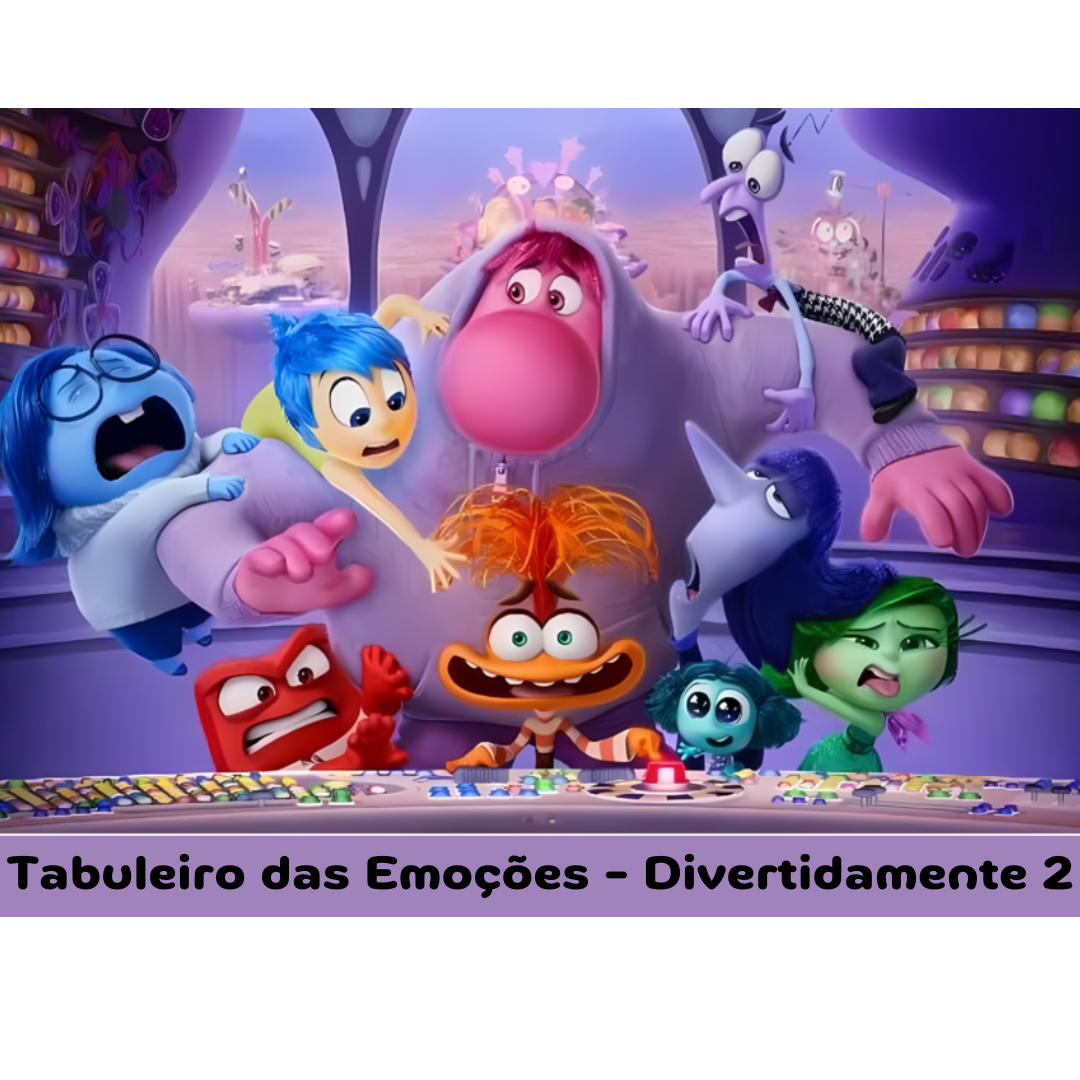 Tabuleiro das Emoções - Divertidamente 2 - AJBueno | Hotmart