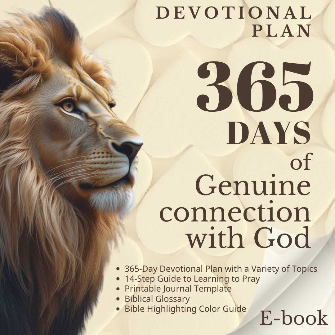 Devotional Plan – 365 Days of Genuine Connection with God