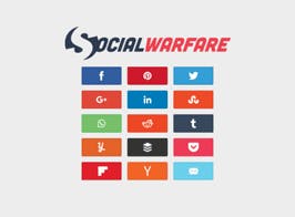 Social Warfare: Botões de Compartilhamento Social Rápidos e Lindos ...