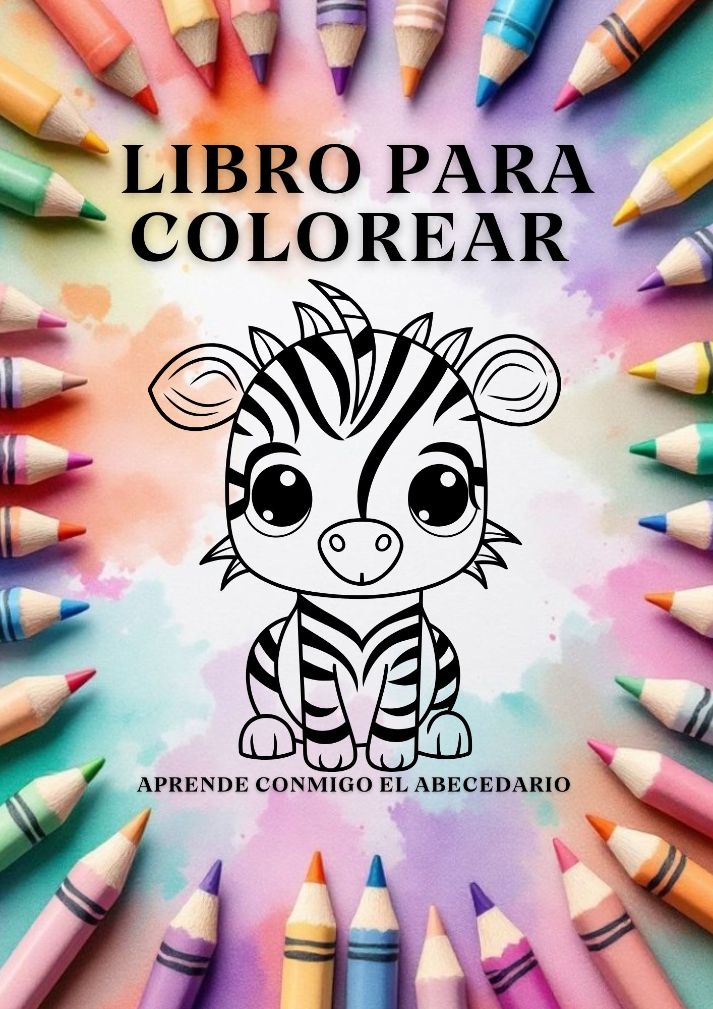Libro de colorear ( Aprende conmigo el abecedario) | Hotmart