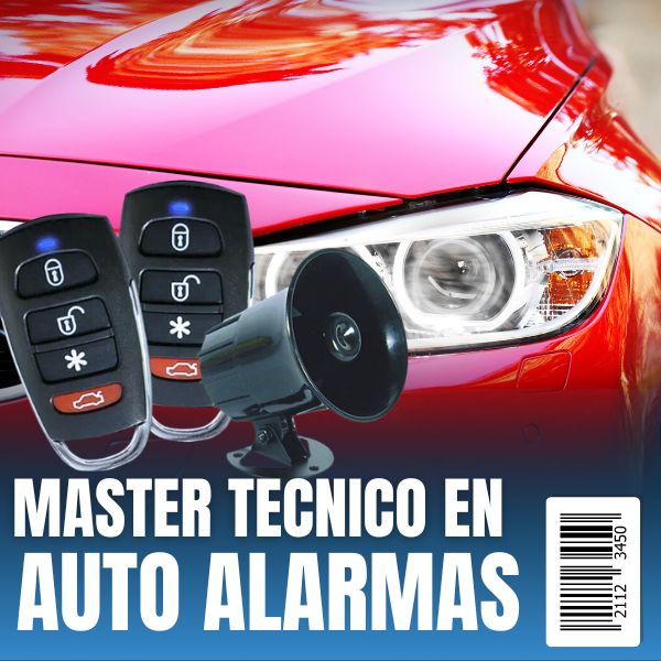 Master Tecnico En Auto Alarmas
