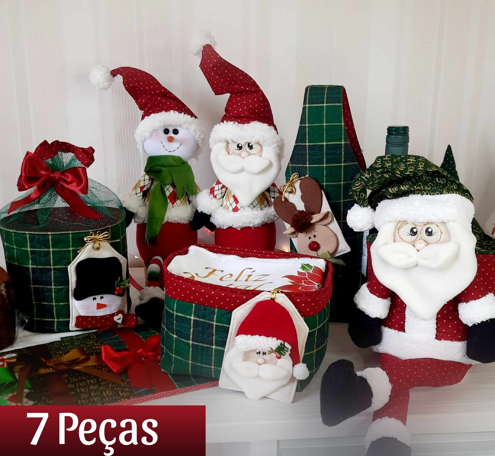 Kit Natal - Costura Criativa - Lidiane Oliveira | Hotmart