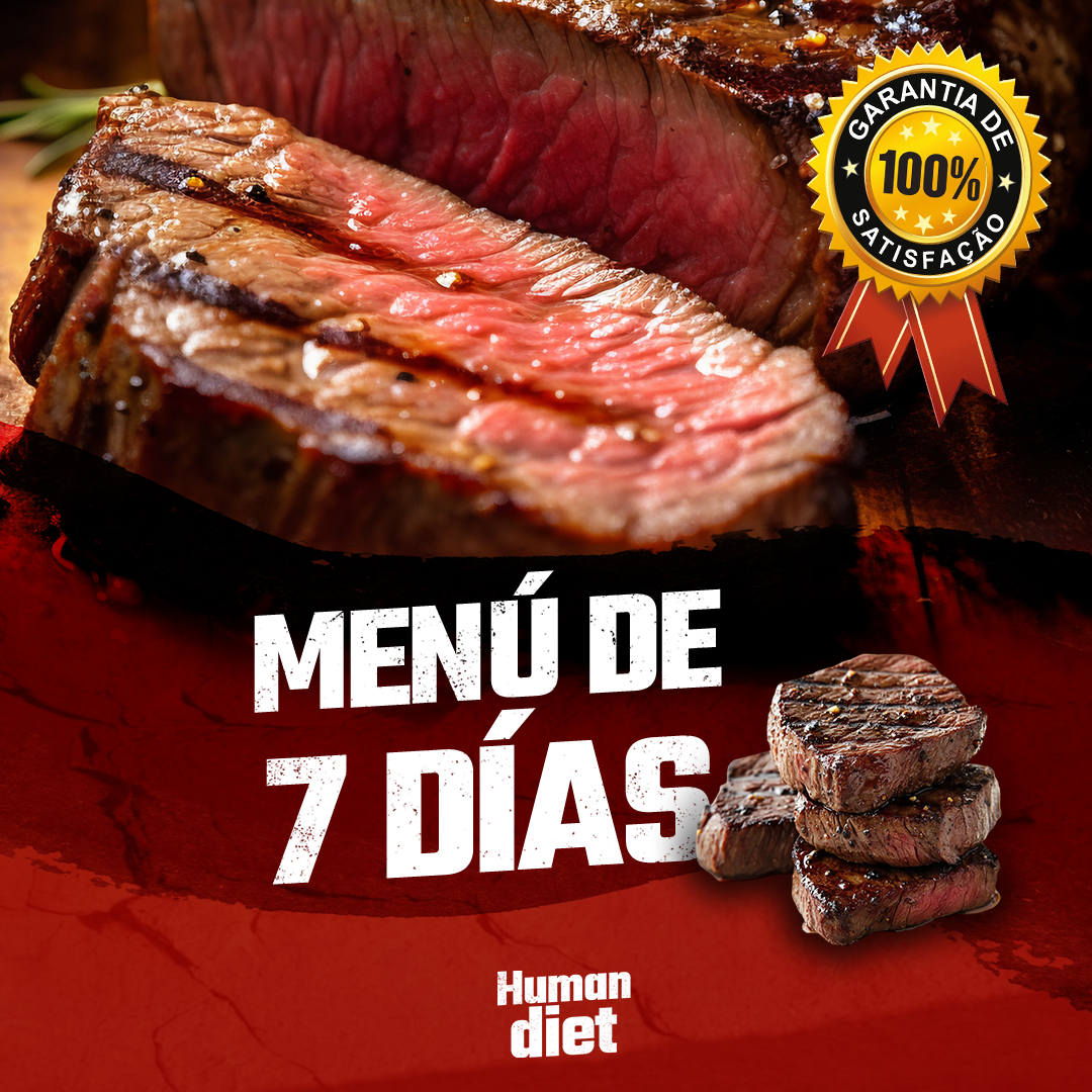 Menú de 7 Días – La Dieta Humana - Shop Net | Hotmart