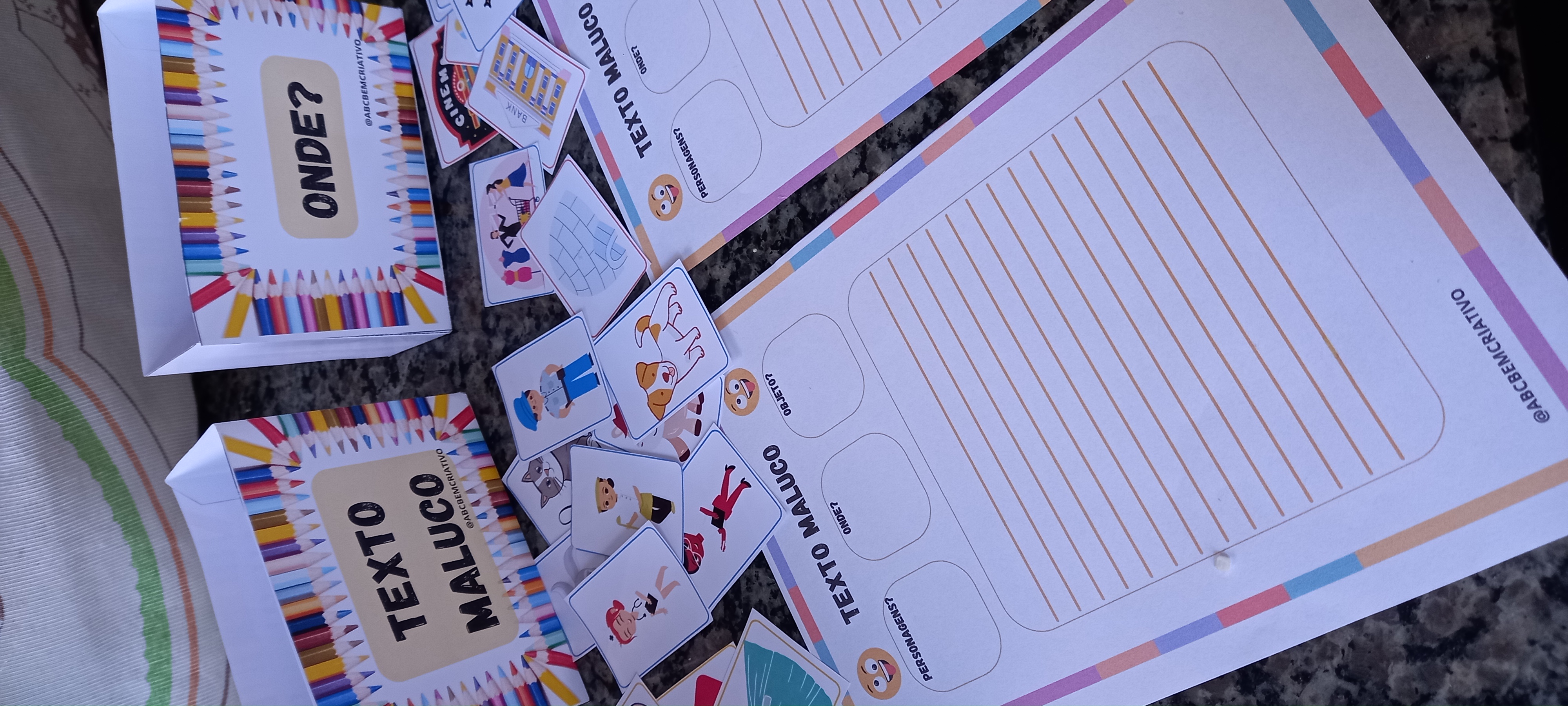 TEXTO MALUCO - Produção de texto