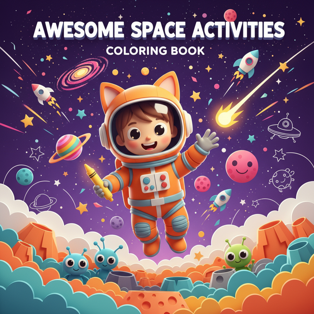 Amazing Space Activity book - Jose Humberto Vargas Madrigal | Hotmart