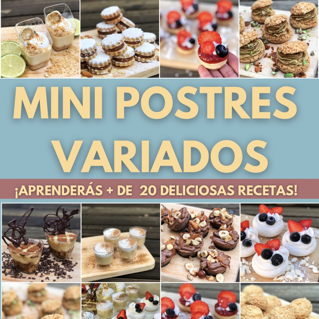 CURSO DE MINI POSTRES VARIADOS - Repostilandia limitada | Hotmart