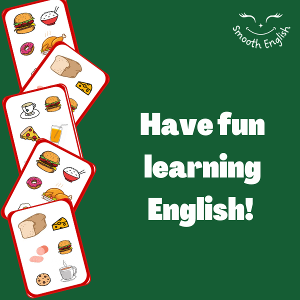 SPOT THE FOOD - JOGO DE CARTAS PARA ENSINO DE INGLÊS