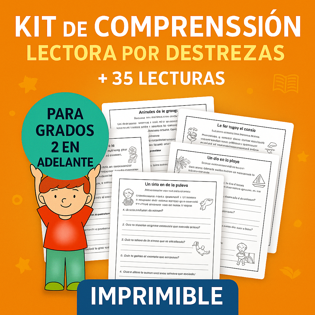 Kit de Comprensión Lectora por Destrezas - IALE SAC | Hotmart
