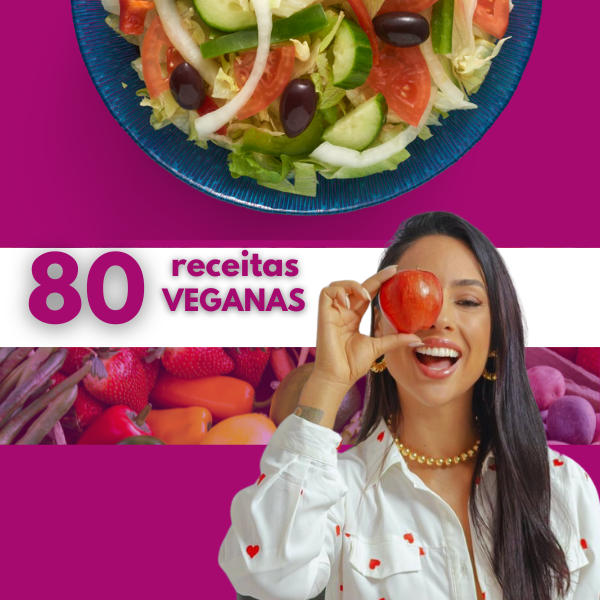 80 receitas veganas - thays maciel | Hotmart