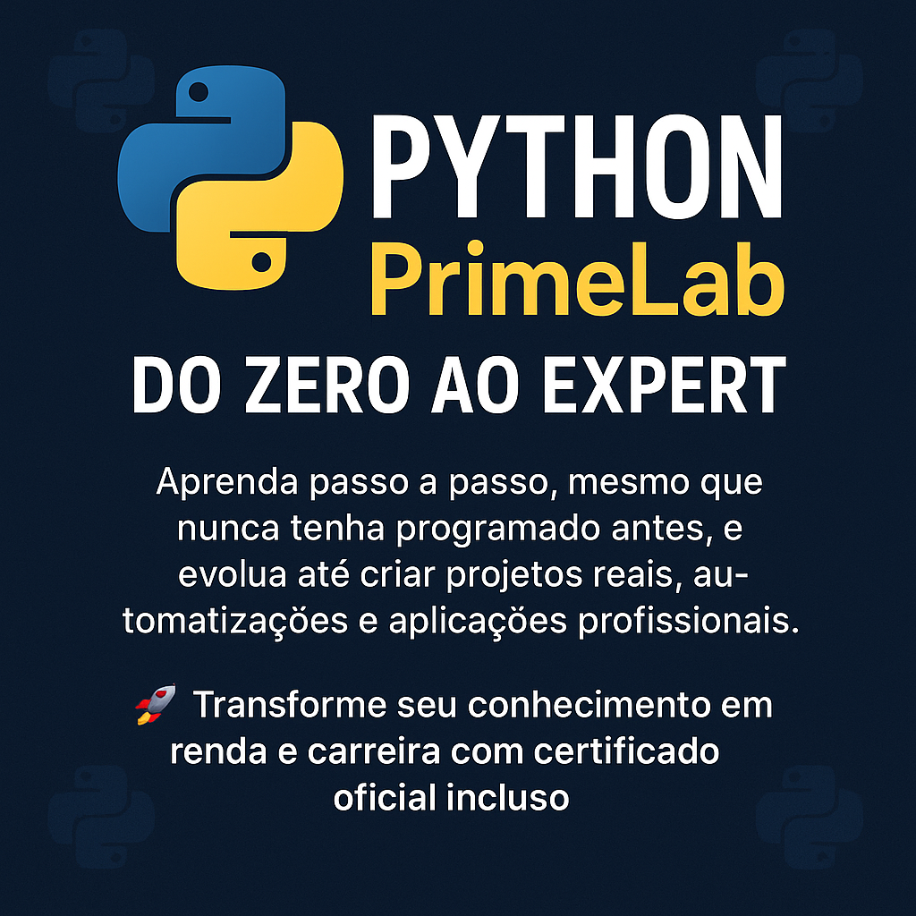 Python PrimeLab – Do Zero ao Expert - Júlia Fernandes de s silva