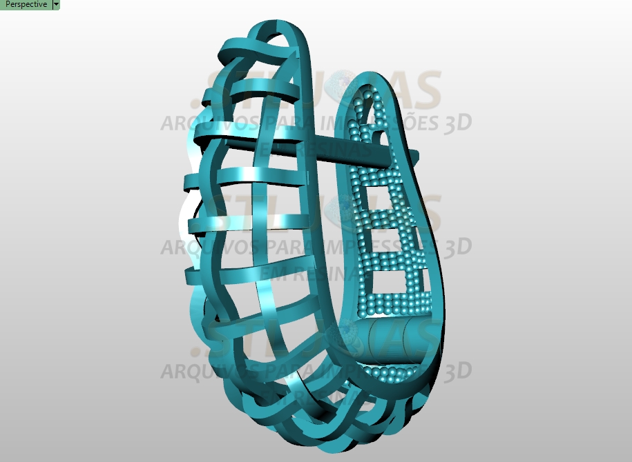 BRINCO TELA Arquivo para impressão 3D. Formato STL - STL JOIAS arqu...