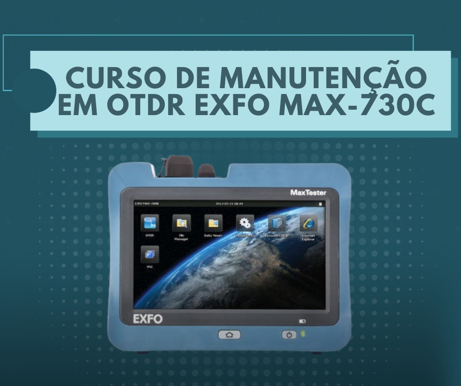 CURSO DE MANUTENÇÃO EM OTDR EXFO MAX-730C - JD REPAROS TELECOM | Ho...