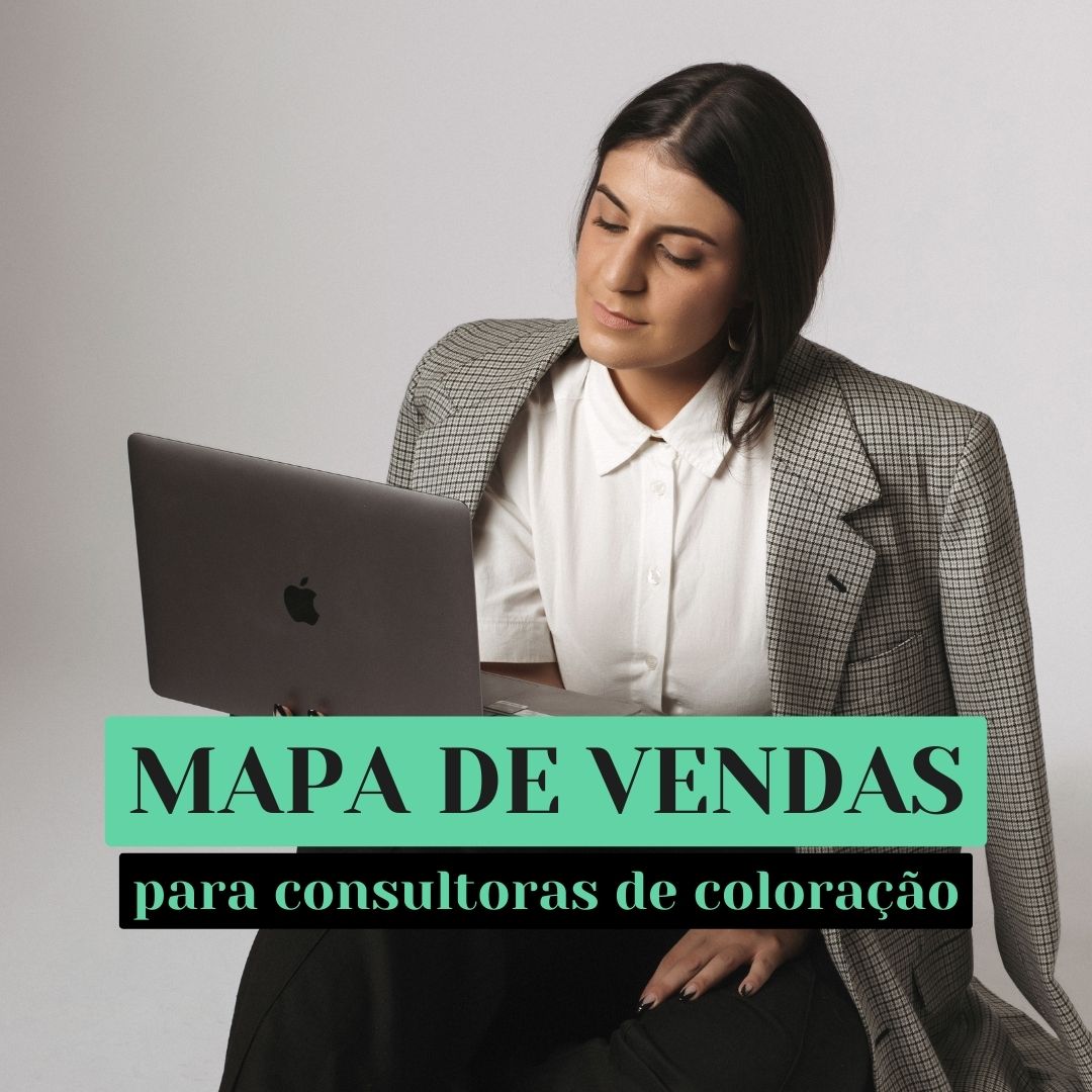 Mapa de Vendas para Consultoras de Coloração - Tainara Batista | Ho...