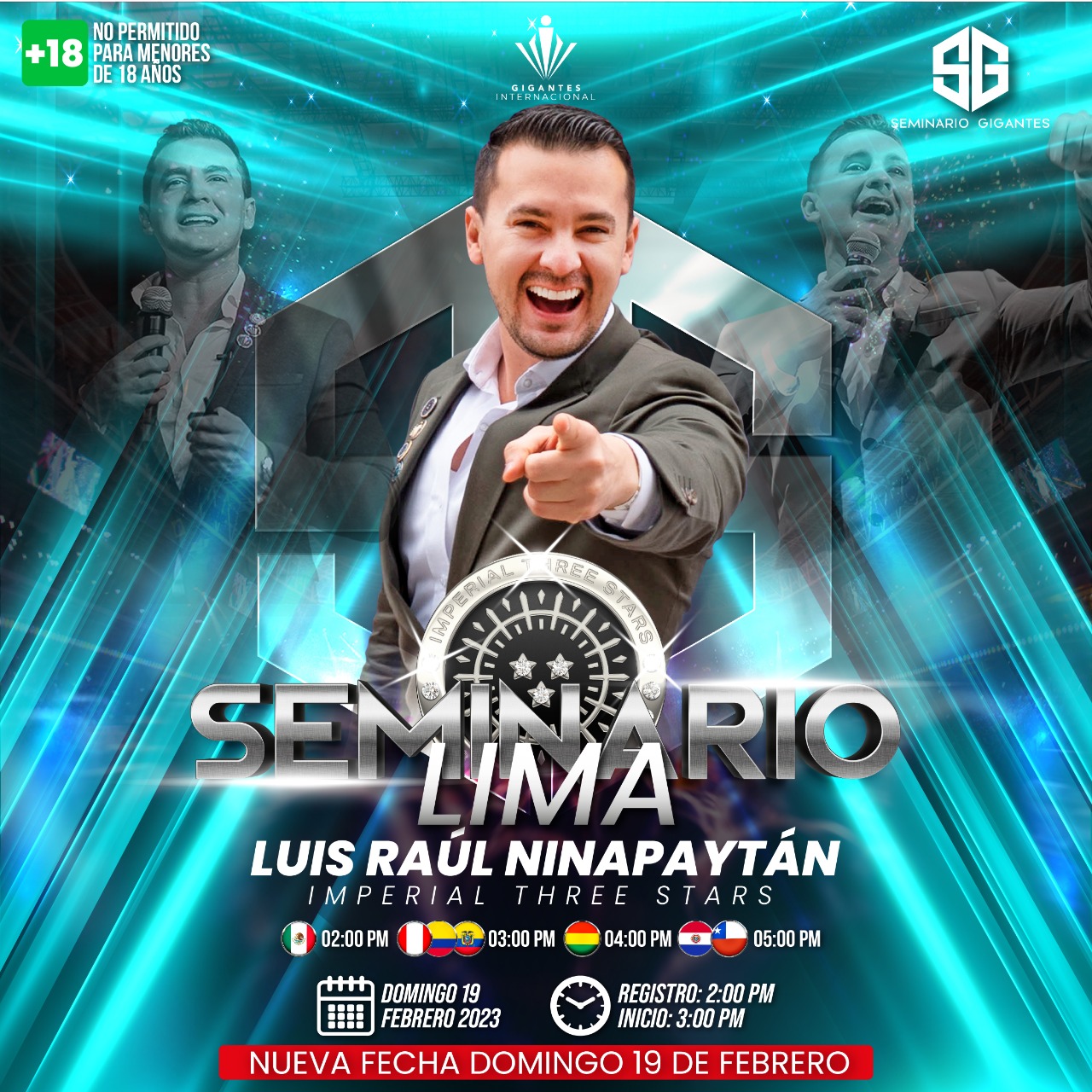 Seminario Febrero - Gigantes Internacional | Luis Raúl Ninapaytan