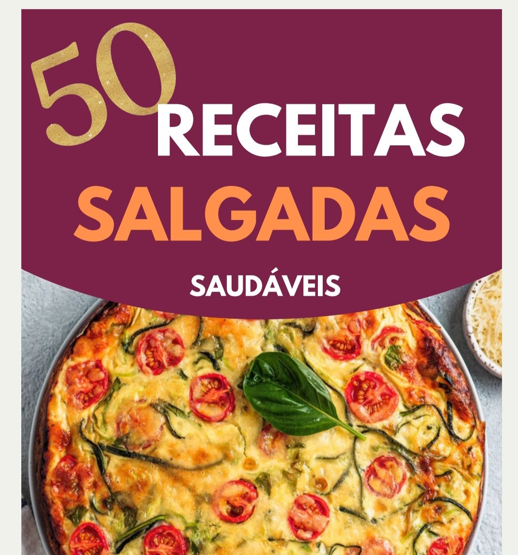 50 RECEITAS FIT SALGADAS (+ebook bônus) - Patrícia Amato | Hotmart