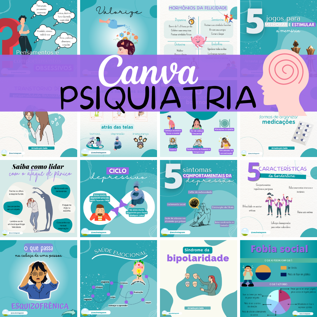 CANVA PSIQUIATRIA - Magda Taciane Spengler | Hotmart