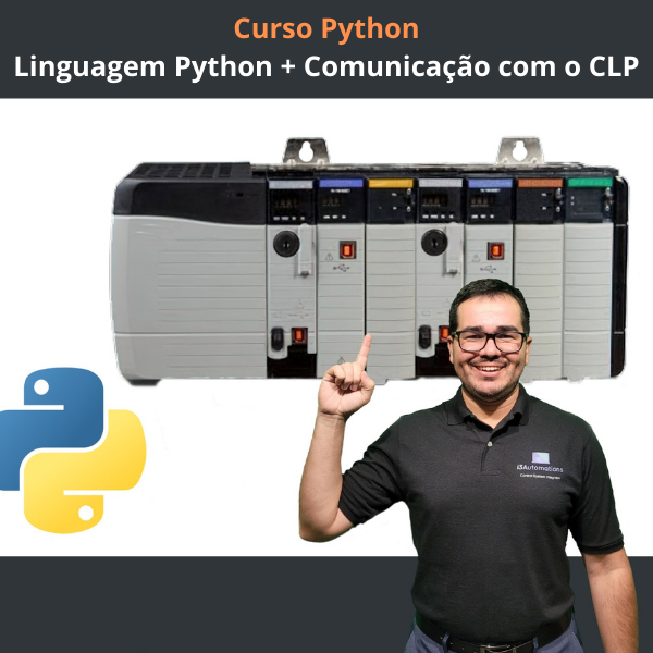 Linguagem PYTHON + Comunicação CLP (Rockwell e Siemens) (+ Bônus)