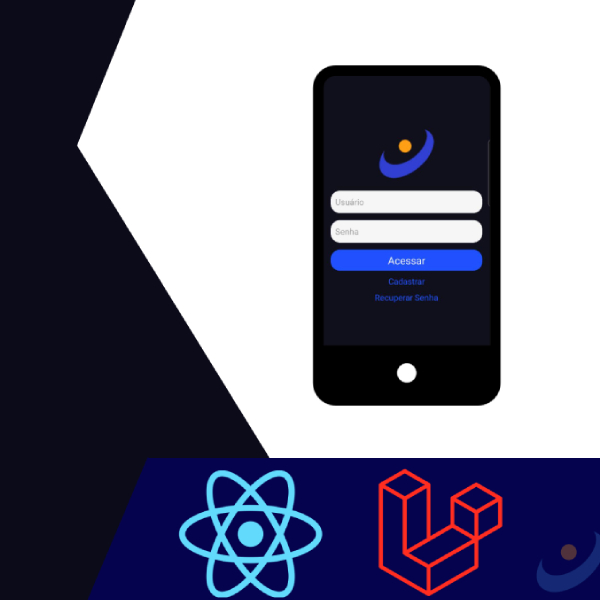 Curso criar API com Laravel e aplicativo com React Native