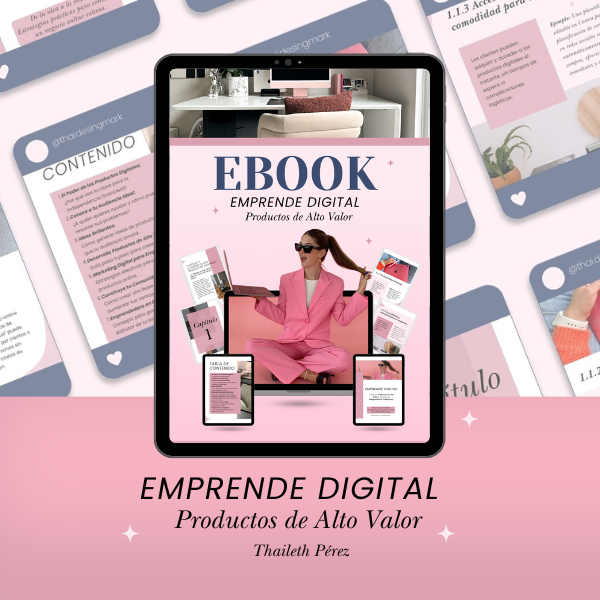 Ebook: Emprende Digital: Tu Guía Paso a Paso para Crear Productos d...