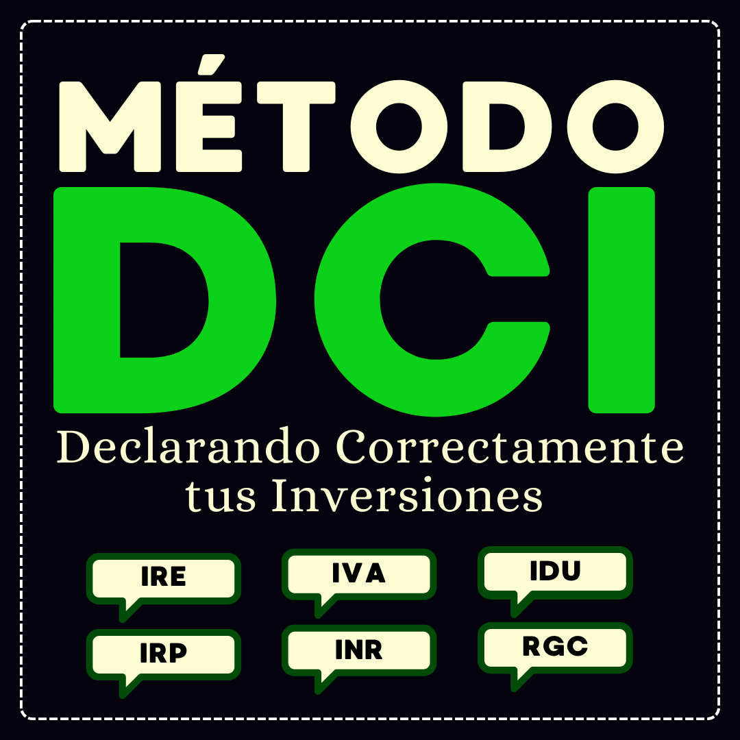Método DCI: Declarando Correctamente tus Inversiones - JC Emprendim...