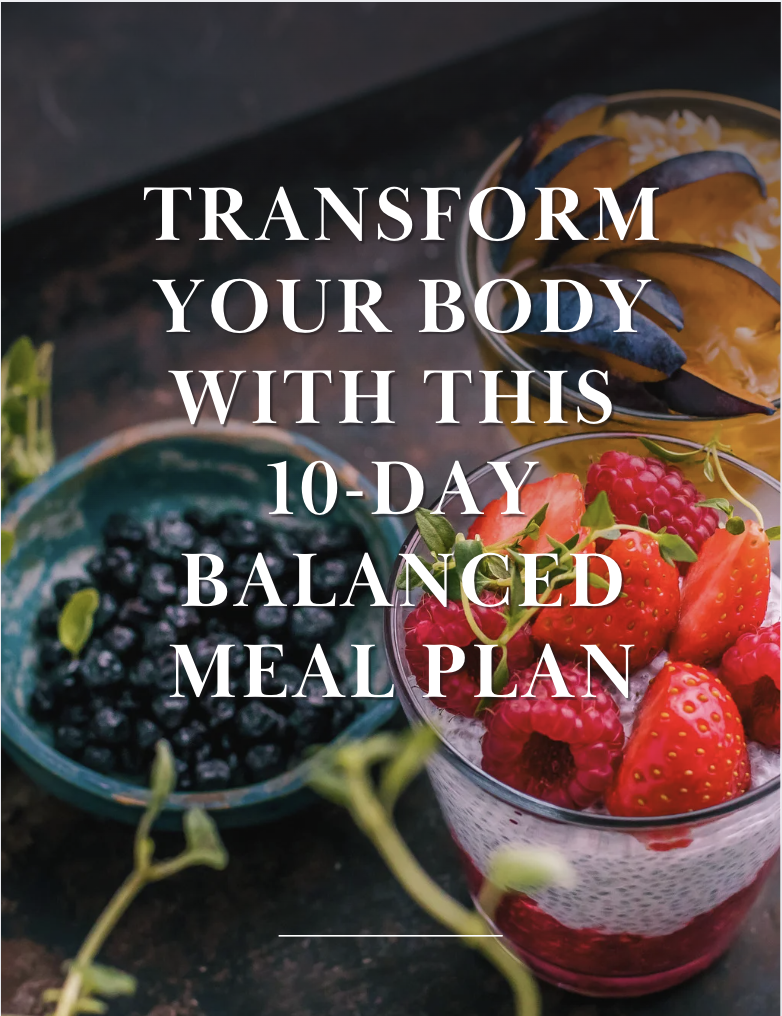 10-Day Balanced Meal Plan: Simple and Effective - ana matchavariani...