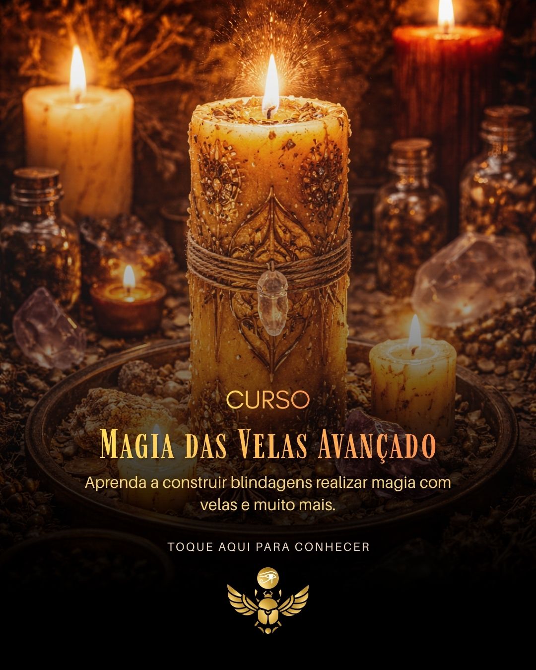 Magia das Velas Módulo Avançado 1 - Instituto Kheper | Mestre Vagnê...
