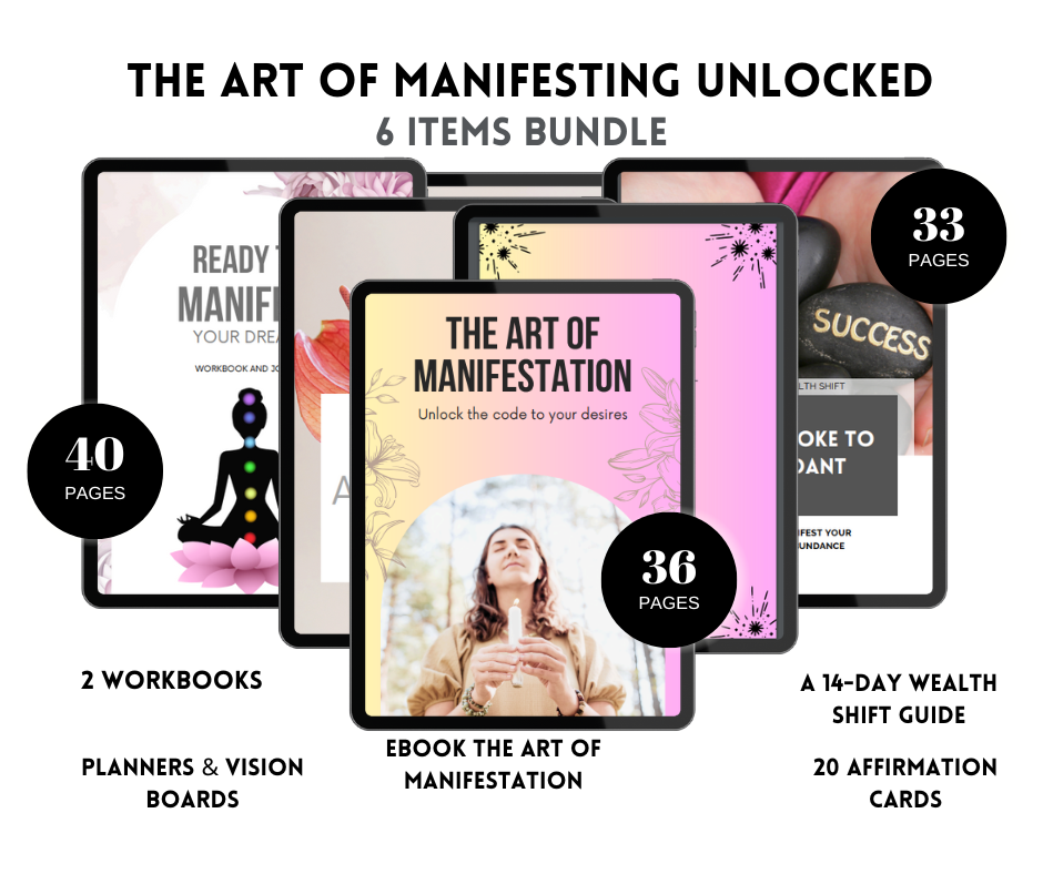 E-book The Art of Manifestation BUNDLE premium