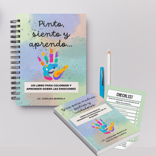 Pinto, Siento y Aprendo: libro para trabajar con las emociones. - C...