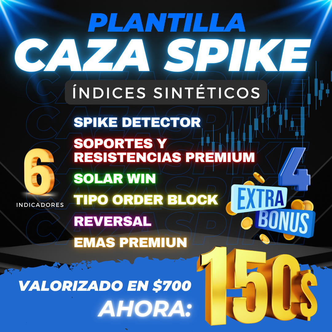 PLANTILLA CAZA SPIKE - MR TRADER - MR TRADER | Hotmart