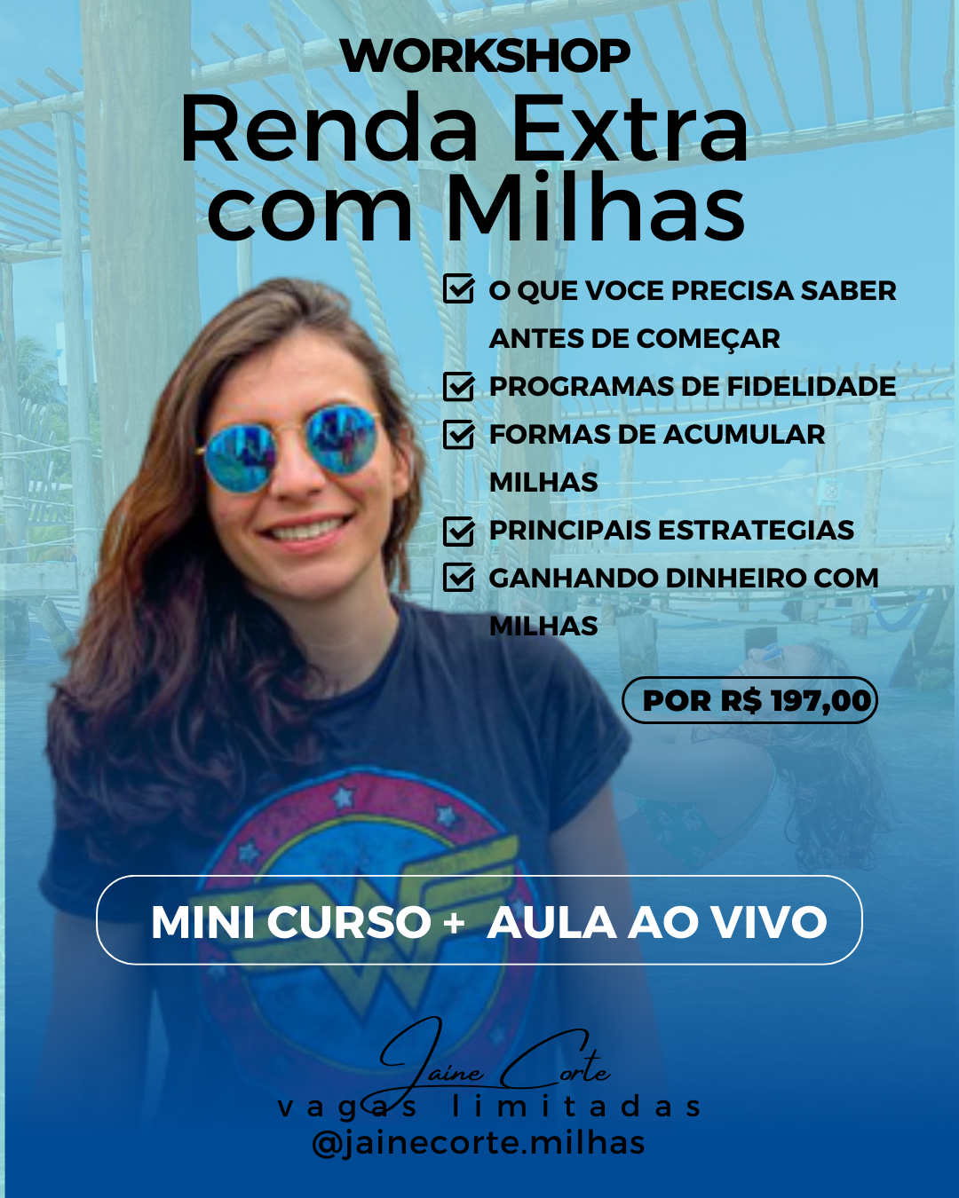 WORKSHOP - Renda Extra com Milhas - Jaíne Corte | Hotmart