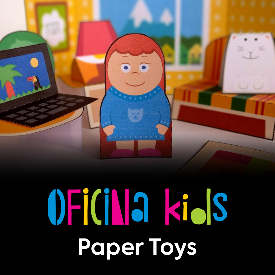 + 200 Paper Toys para montar, recortar e brincar! ️🎨 - Feebo Digi...
