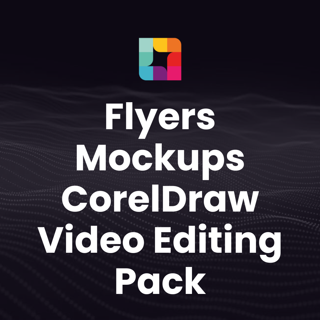 Package with Flyers + Mockups + CorelDraw + Video Editing - Evo Con...