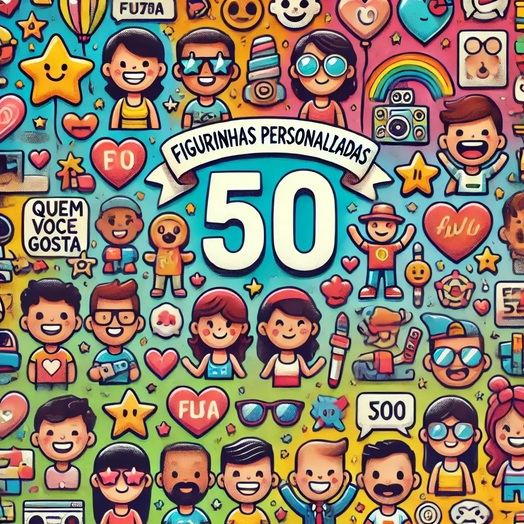 100 figurinhas aleatórias exclusivas para WhatsApp 2025 - HotTok