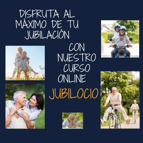 Disfruta al máximo de tu jubilación con nuestro curso online JubilO...