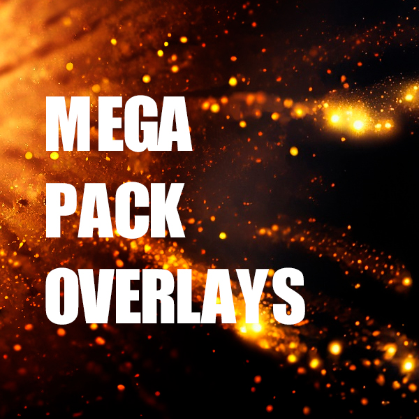 Mega Pack de Overlays - Efeitos incríveis para Photoshop - Design F...
