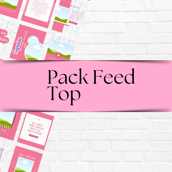 Pack Feed Top - Bruna Muller de Medeiros Vargas | Hotmart