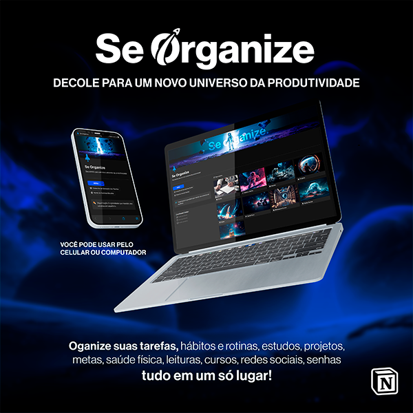 SE ORGANIZE | O Template Notion que organiza sua vida!