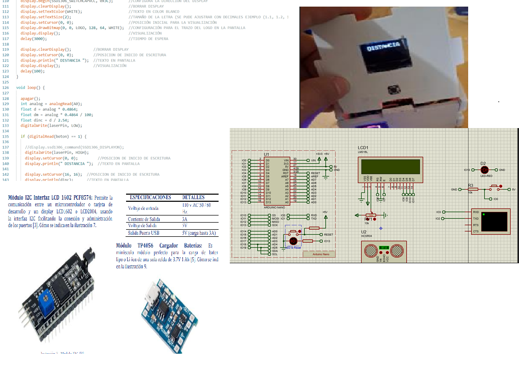 Medidor de distancia digital MB1043(30cm-500cm)-Arduino NANO-LCD(OL... Medidor de distancia digital MB1043(30cm-500cm)-Arduino NANO-LCD(OL...