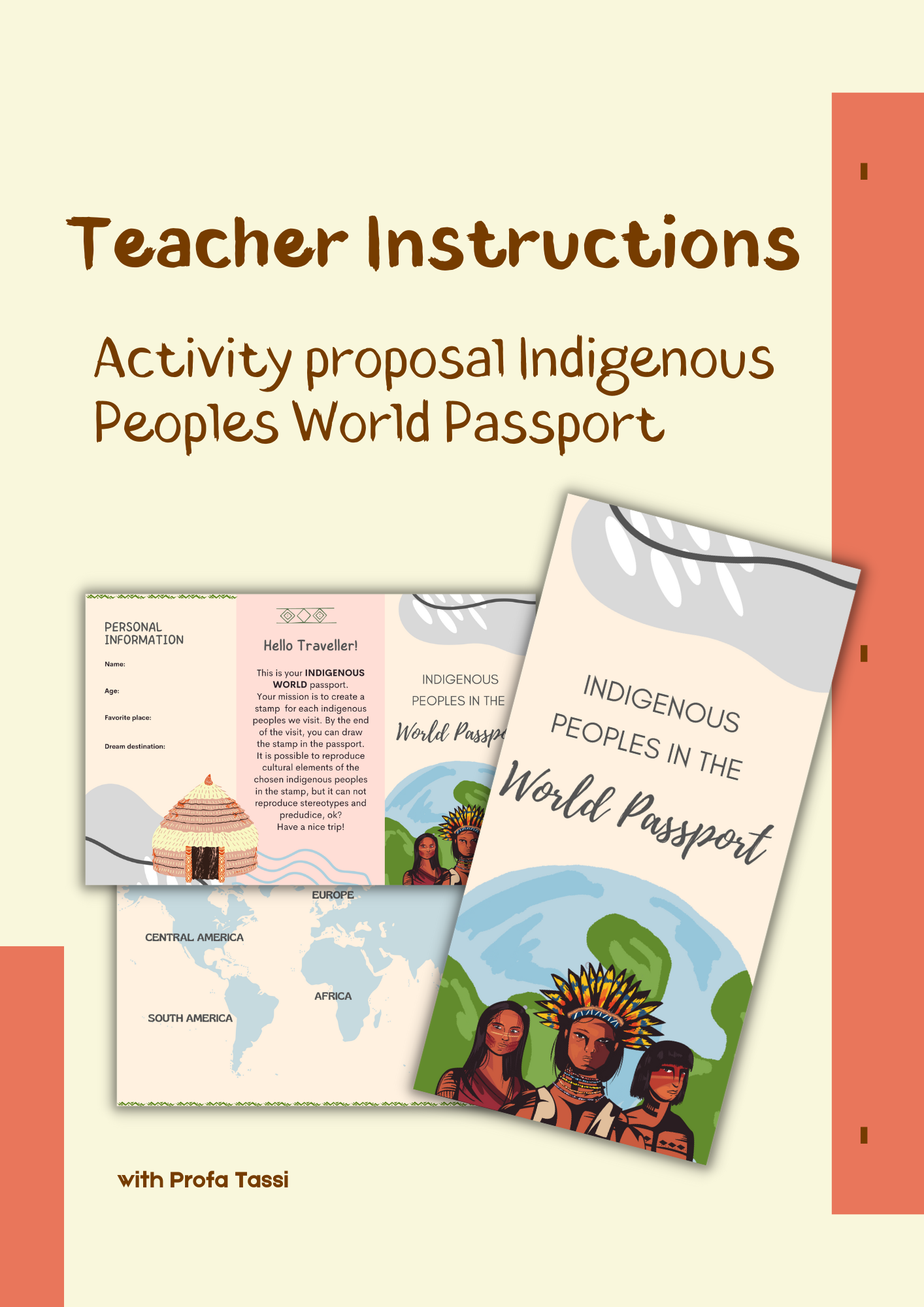 Atividade Indigenous Worlds Passport - Profa Tassi | Hotmart
