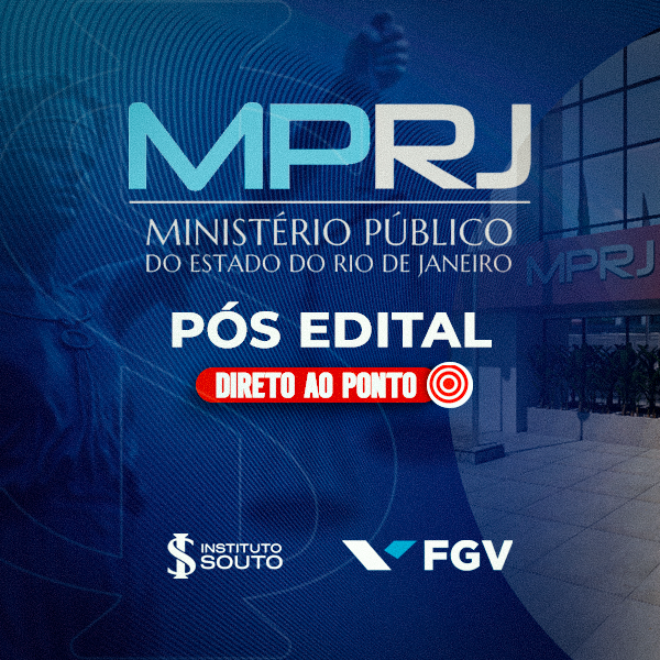 MPRJ - Técnico Administrativo - Pós Edital - Direto ao Ponto - Prof...