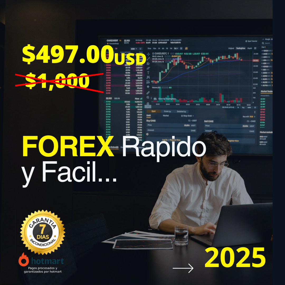 CURSO RAPIDO Y FACIL FOREX 2025, Estrategias, e Ingresos Extras