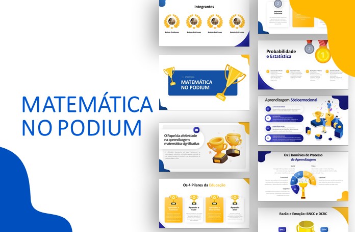 Matemática - Template de PowerPoint - Marcelo Setubal | Hotmart
