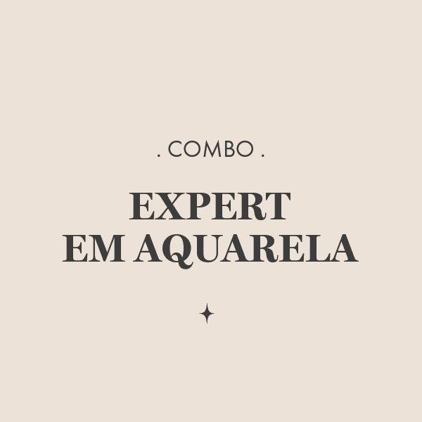 COMBO EXPERT EM AQUARELA
