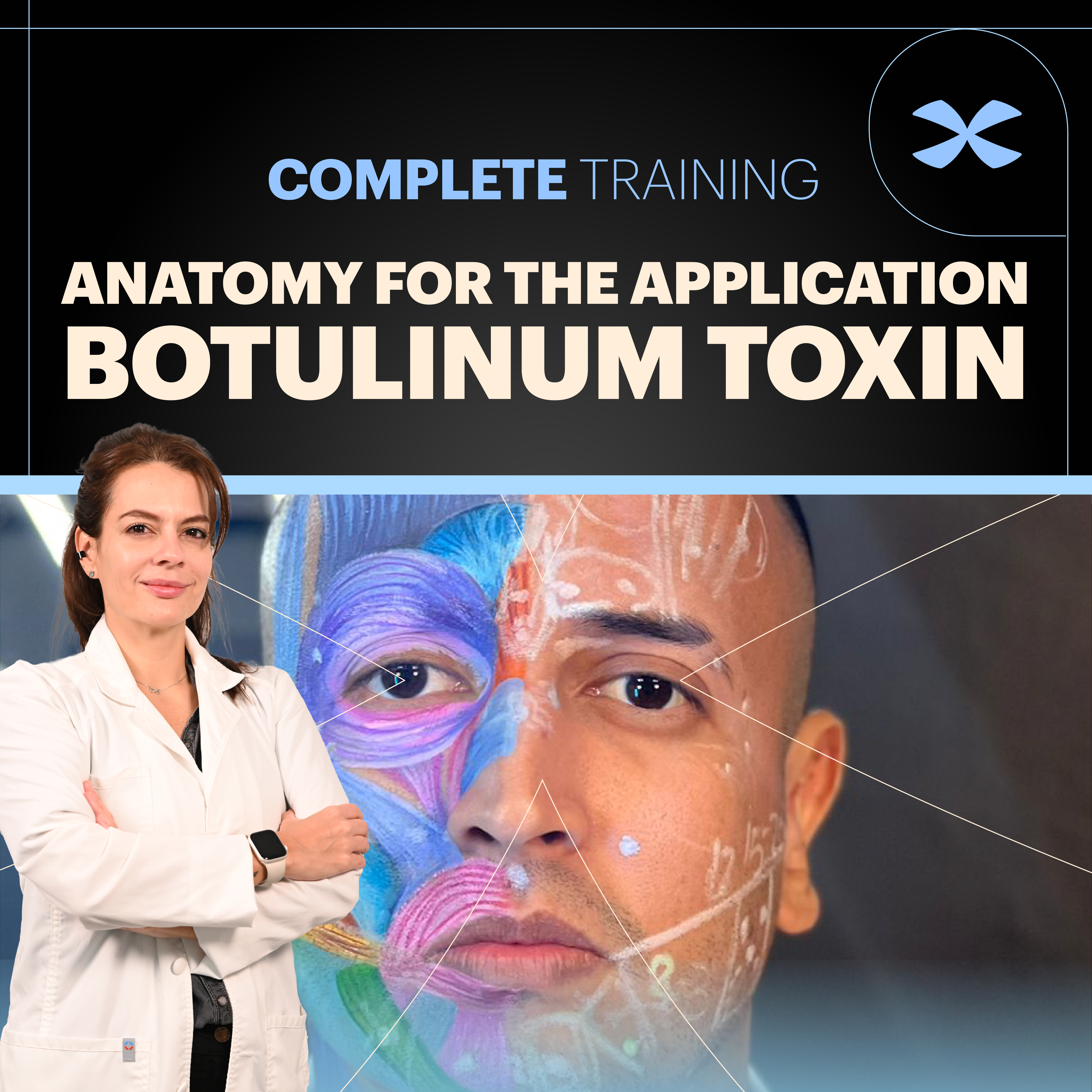 Anatomy and Botulinum toxin application points
