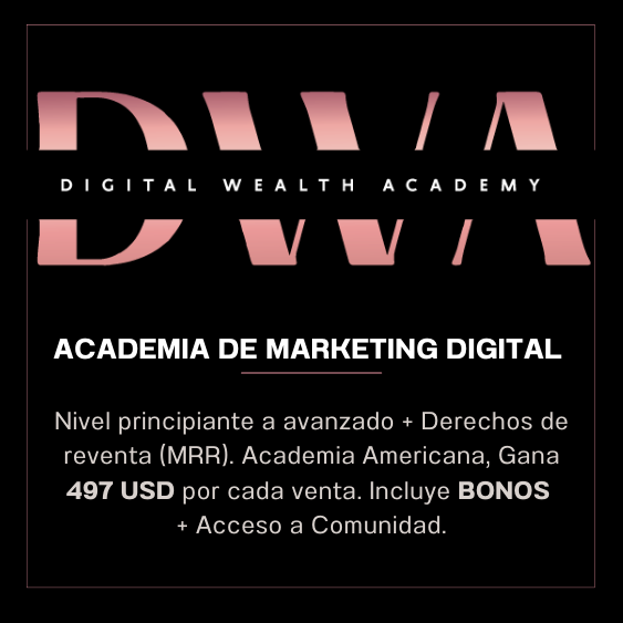 DWA Digital Wealth Academy: Curso de Marketing Digital