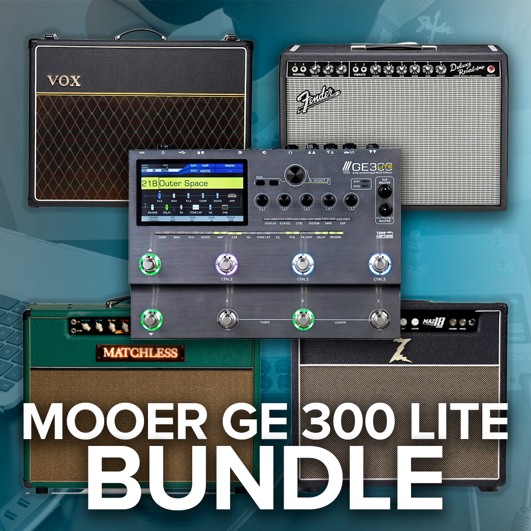 MOOER GE 300 LITE // BUNDLE // WORSHIP PRESETS - ASAFE MAIA | Hotmart