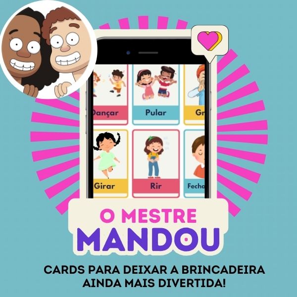 O mestre mandou - Flshcards - Brincadeira Educativa | Hotmart