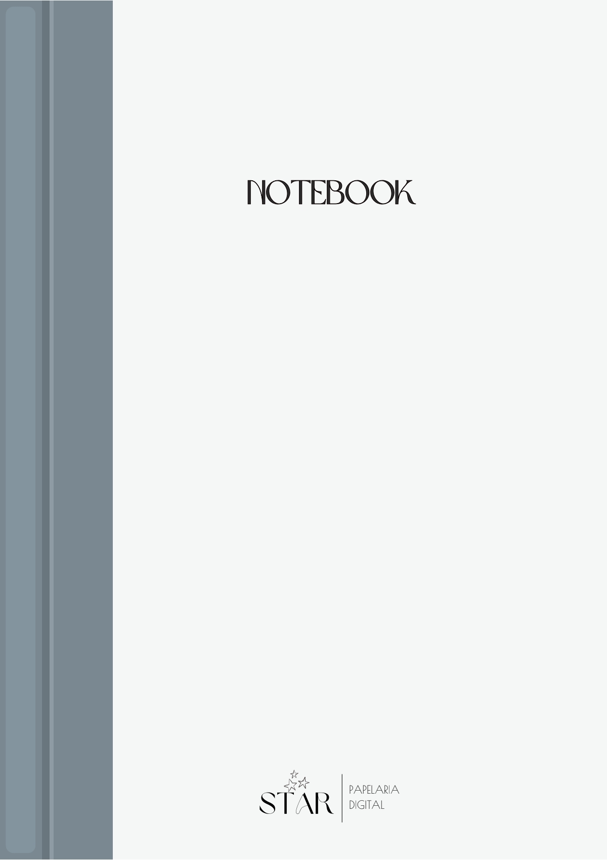 Nootebok Frosted - Star Papelaria Digital | Hotmart